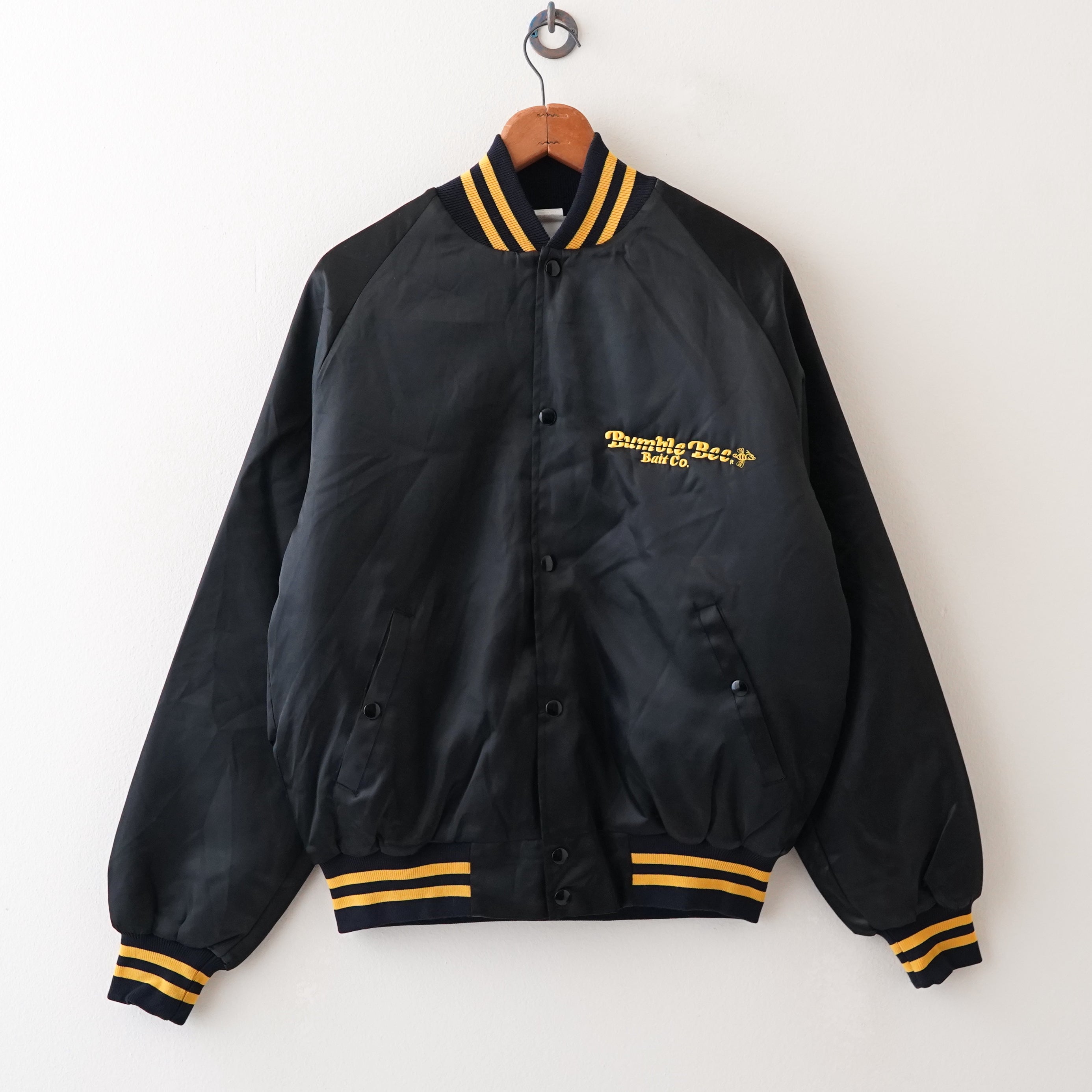 Bumble Bee Bait Company stadium jacket – NEVERKNOWS