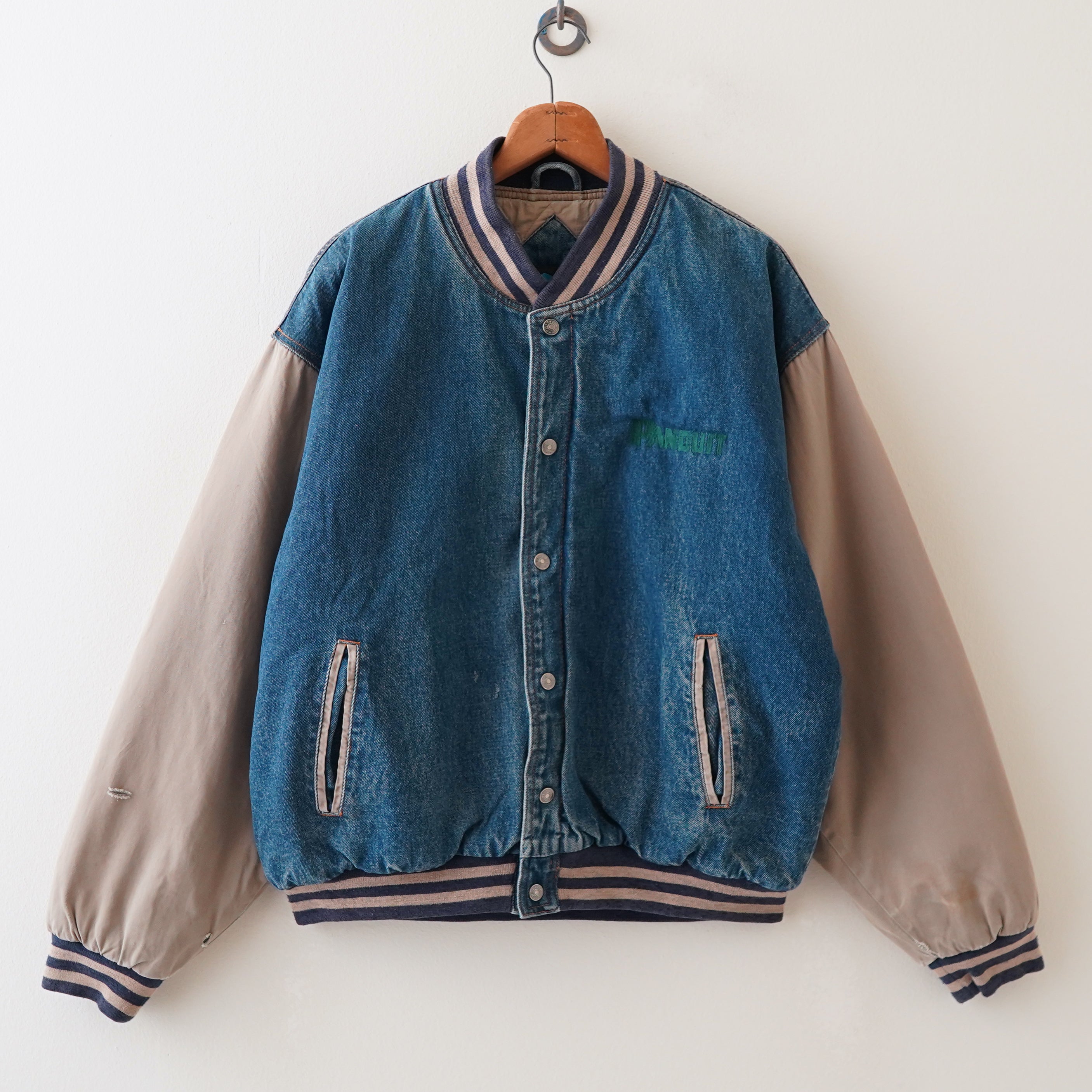 Pepco denim stadium jacket – NEVER KNOWS
