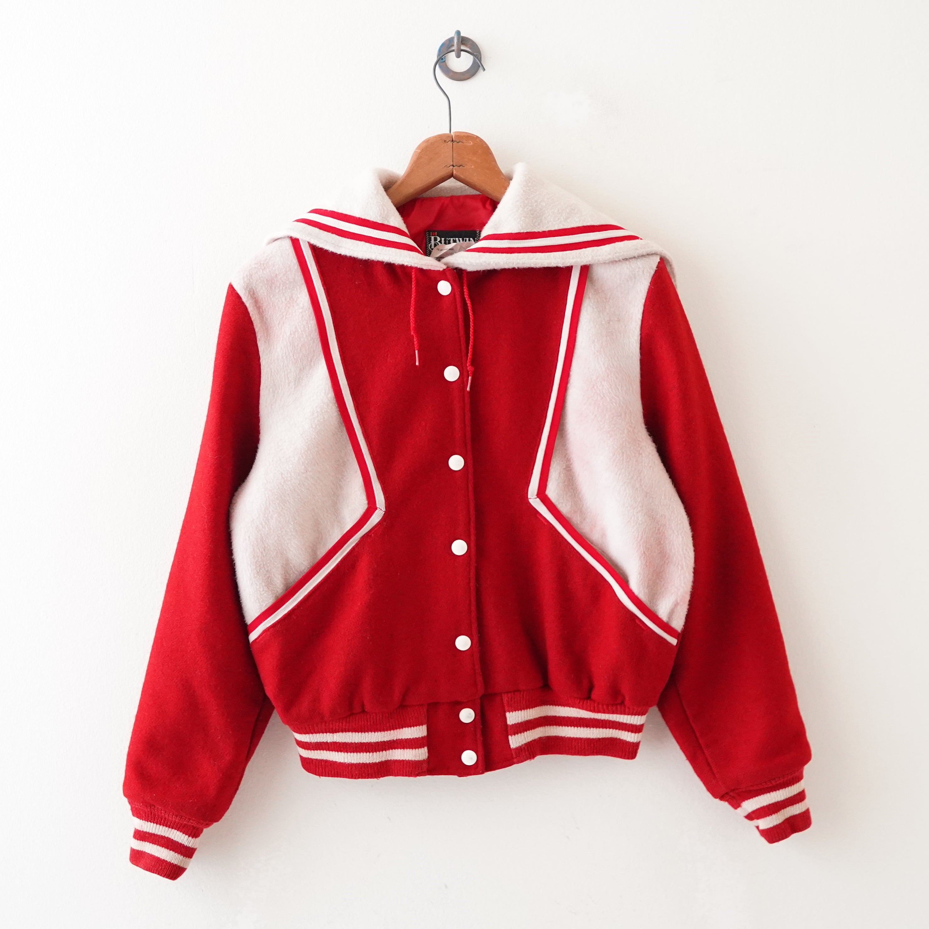 80s BUTWIN sailor collar stadium jacket – NEVERKNOWS