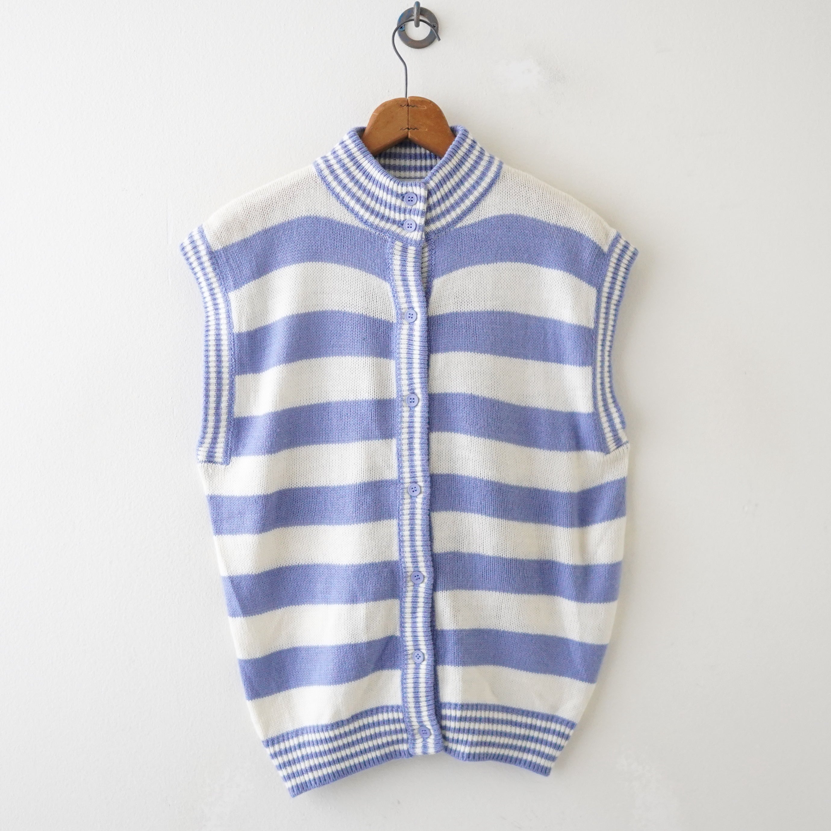 Country Suburbans knit border vest – NEVERKNOWS