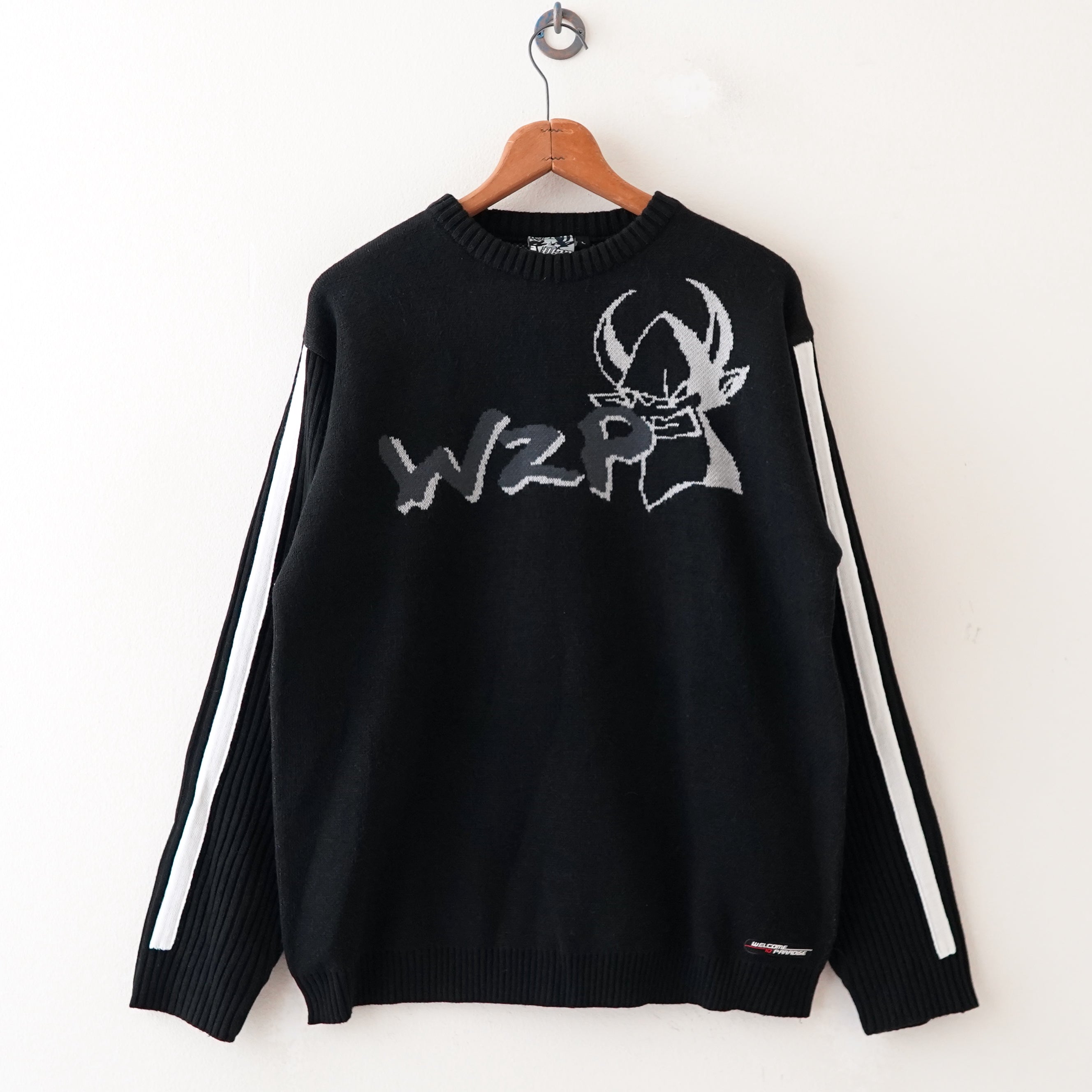 devil pattern sweater – NEVERKNOWS