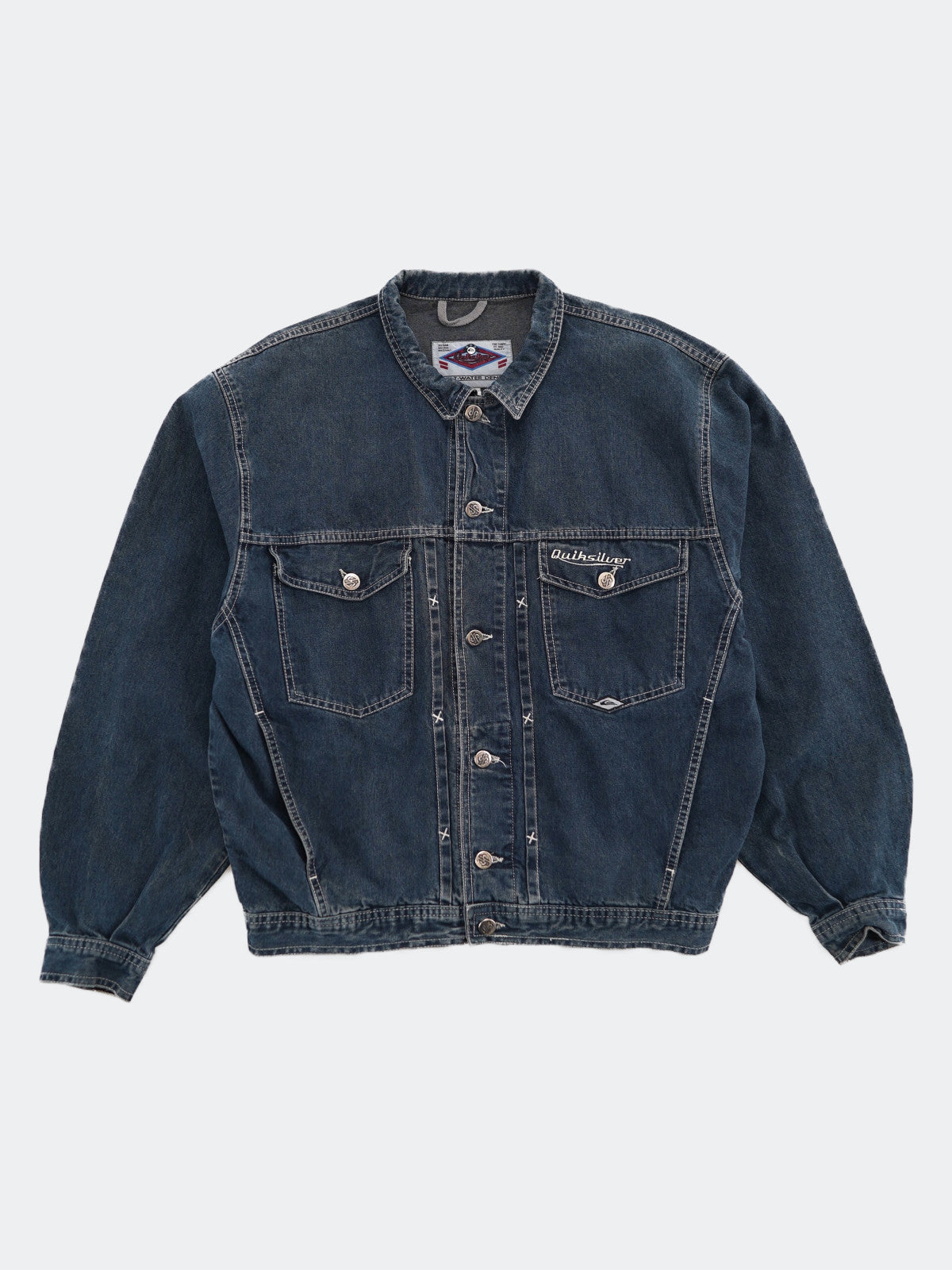 Quiksilver denim jacket – NEVERKNOWS