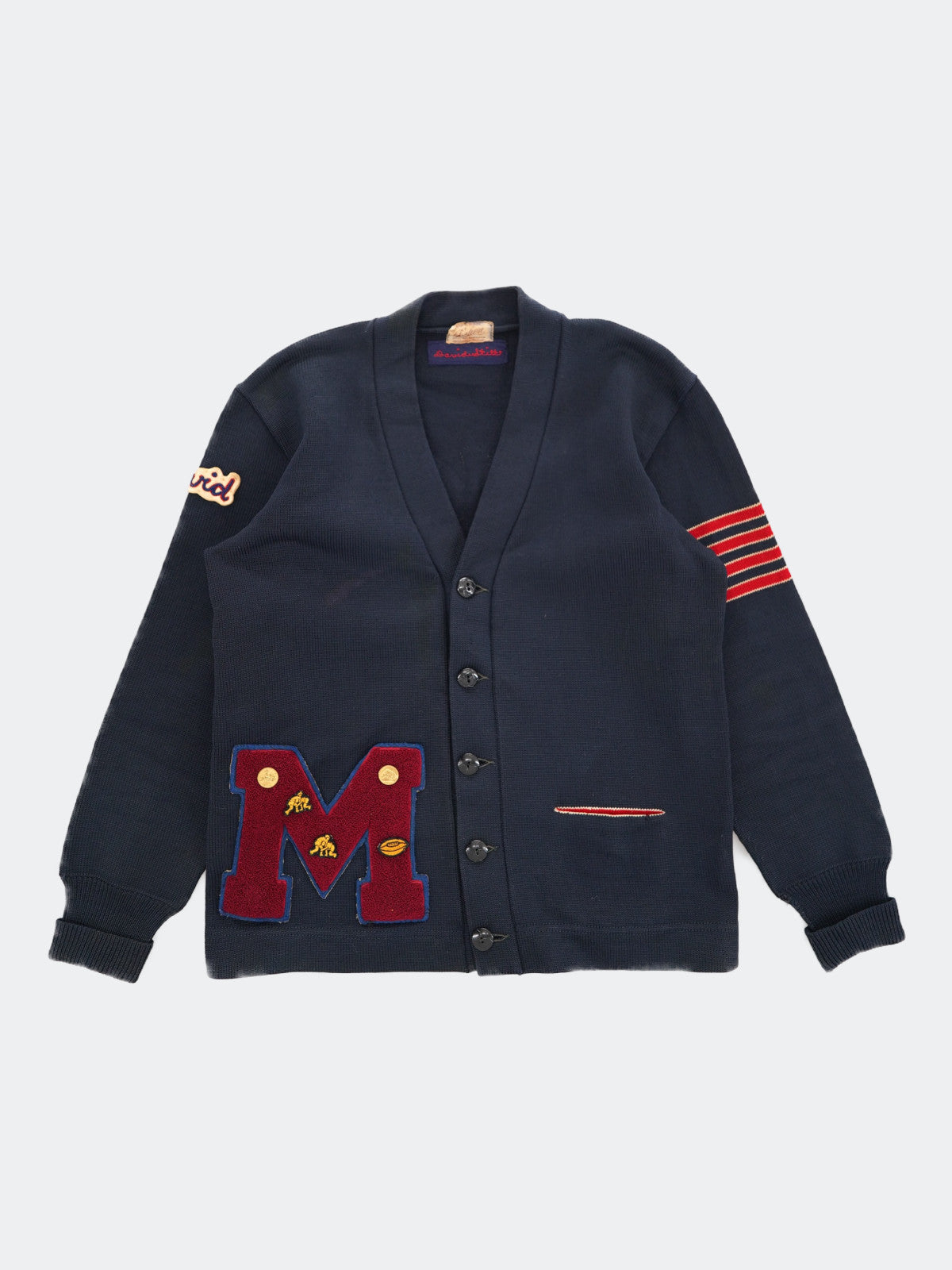 50s letterman wool cardigan – NEVERKNOWS