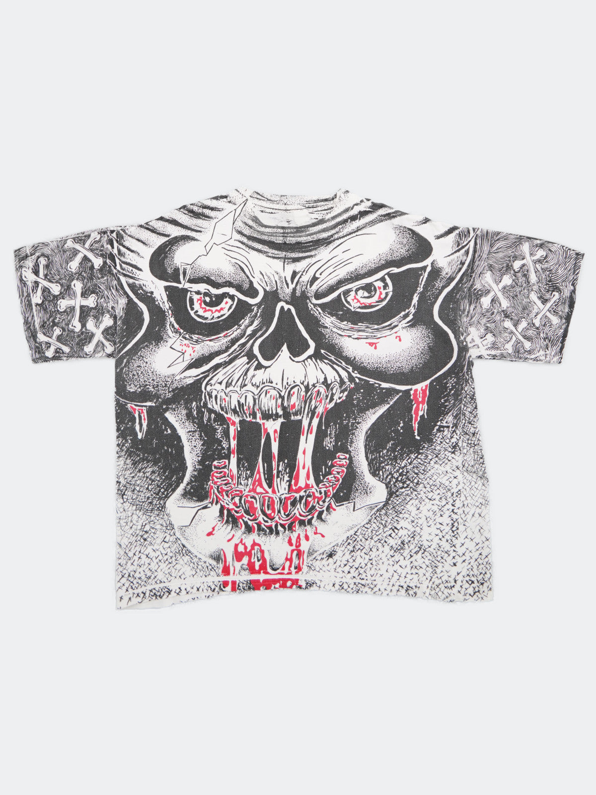 90s skull tee – NEVERKNOWS