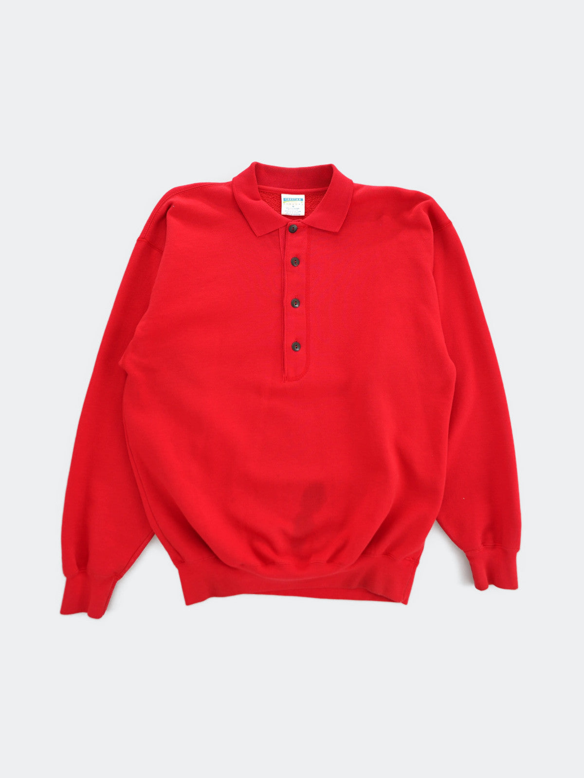 half button sweat – NEVERKNOWS